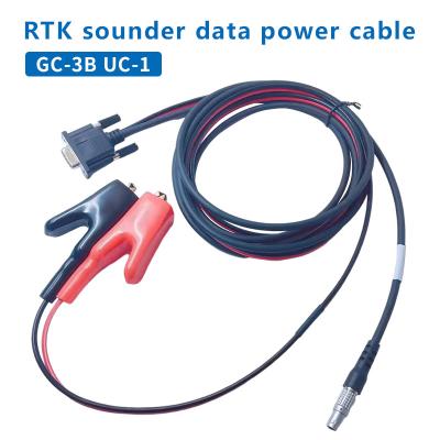 China Hi-Target GC-3B UC-1 Multi-functional Cable GPS RTK Echo Sounder Connection to Battery Y-shaped Data Cable for sale