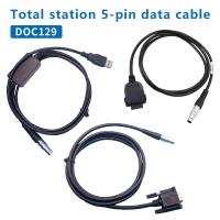 China DOC129 Data Cable for TOPCON SOKKIA Total Stations ES/OS/PS To PC (win11) 5 Pin for sale