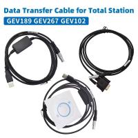 China GEV189 GEV267 GEV102 Data Transfer Cable for Leicaa Total Station 5 Pin USB to Computer for sale