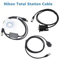 China 6 PIN USB RS232 PDA Interface Data Download Cable for Nikon Survey Total Station DTM532/452/330 Data Transfer Cable for sale