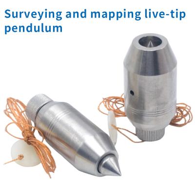 China High-Precision Stainless Steel Plumb Bob for Accurate Vertical Alignment Surveying and Mapping Plumb Bob Tip movable for sale