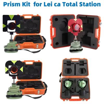 China GPR111GPH1 GPR121 Prism Kits for LeicCa Total Stations Prism Surveying Instrument Professional Traverse Prism Kit for sale