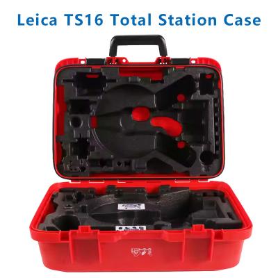 China New Red Plastic Hard Case for Surveying Instrument TZ05/08/12 TS16/ TS10 Total Station for sale