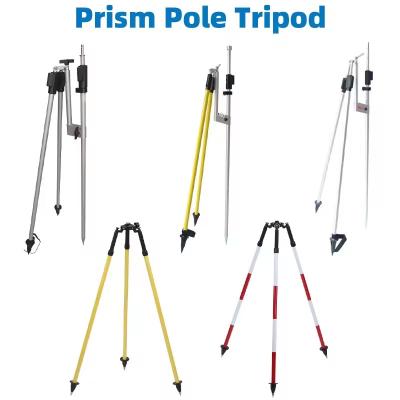 China Total Station Prism Alignment Tripod GPS Measuring Tripod RTK Carbon Fiber Tripod Leica 2.15 Meter Tripod for sale