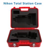 China New Red Plastic Hard Case for Surveying Instrument DTM352C/452C Nikon Total Station for sale