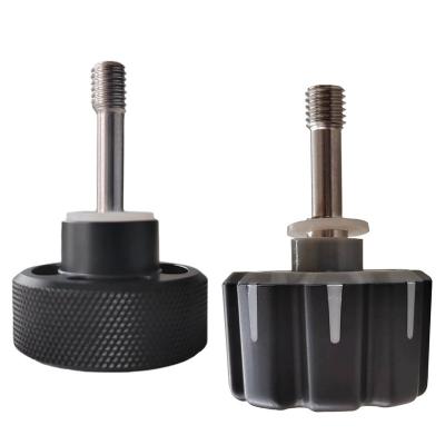 China Carbon Fiber Rod Bubble Seat Locking Screws For Precise Centering Rod Accessories for sale