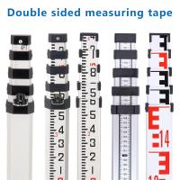 China Tower Ruler Measuring Ruler Double Sided Telescopic Ruler 3m 5m 7m Thickened Tower Ruler with Blister Tower Ruler for sale