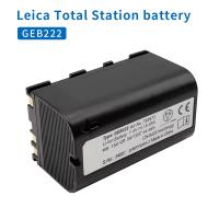 China GEB222 Battery For Leica Total Station GPS System ATX1200 1230 Piper 100 200 Lases Survey Instruments Rechargeable Battery for sale