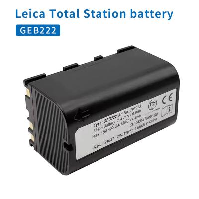 China GEB222 Battery For Leica Total Station GPS System ATX1200 1230 Piper 100 200 Lases Survey Instruments Rechargeable Battery for sale