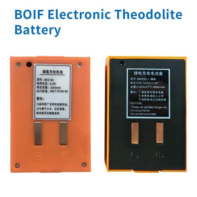 China BOIF DJD2-J Electronic Theodolite Battery Box DJD 7.2V Lithium Battery 6V Ni-MH Battery for sale