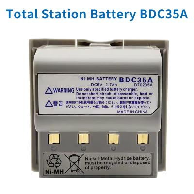 China BDC35A BDC-35 Battery 6.0V 2700mAh For Sokk-ia SET030R 130R 2100 22D Series Total Station Rechargeable NI-MH Battery for sale