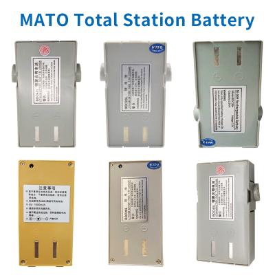 China MATO Leizon Total Station and theodolite battery BDC20L/40/25H/13H/MTS805R/625L/602 for sale
