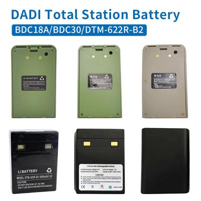 China DADl 7.2V 3000mAh BDC30 Battery For DADI DTM112 DTM102 Total Station Li-ion Battery BDC18A DTM-622R-B2 for sale