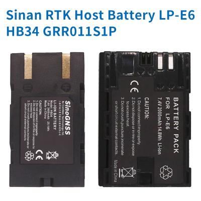 China Sinan RTK host battery GRR011S1P HB34 T30/T300/N6 GPS RTK GNSS Battery for LP-E6 for SinoGNSS Surveying Instrument for sale