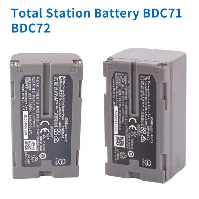 China TOPCON GTS2002 SOKKIA GM52 FX101 Total Station Battery BDC71 BDC72 for sale