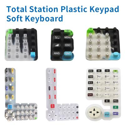 China Plastic Rubber Keyboard for Total Station GTS332 ES602 GM52 GTS230 for sale
