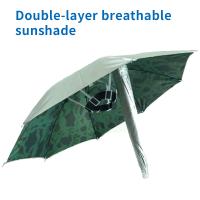 China 65cm Double-Layer Surveying Sunshade Umbrella for sale