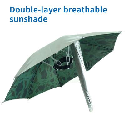 China 65cm Double-Layer Surveying Sunshade Umbrella for sale