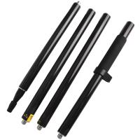 China urveying Prism Pole 2 Meter 4 Section Survey Pole RTK GPS Carbon Fibre Surveying Prism Pole with Level Bubble 0mm Constant for sale