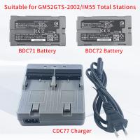 China Suitable for GM52GTS-2002 and IM55 Total Stations Battery: BDC71 and BDC72 Charger: CDC77 for sale