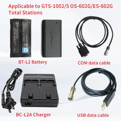 China Suitable for GTS-1002/5, OS-602G/ES-602G Total Stations BT-L2 Battery BC-L2A Charger for sale