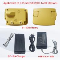 China Compatible with total stations GTS-602/601/603 and BT-50Q battery BC-27CR charger for sale