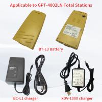 China Suitable for GPT-4002LN Total Station Battery BT-L3 Lithium Battery BC-L1 Charger for sale