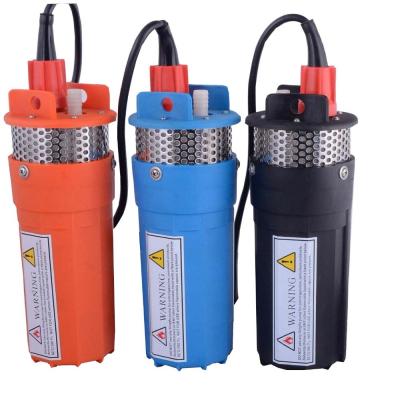 China Whaleflo deep well 12v/24v DC submersible solar brushless motor irrigation water pump maxi lift 70M for sale