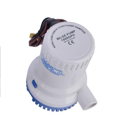 China 1500GPH 12V/24V DC Non-Automatic Marine Bilge Pump yacht Submersible Water Pumps for sale