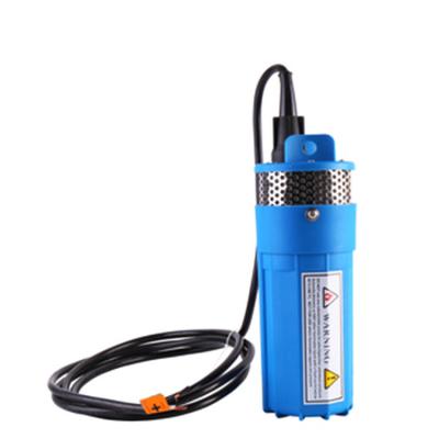 China Whalelfo Plastic 70M maximum lift 12 volt 6Lpm 8.0A Submersible Water Deep Well Pump For Irrigation In Uganda for sale