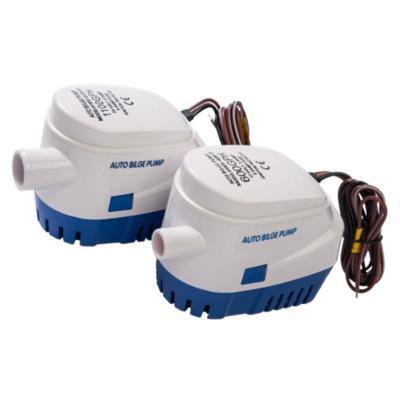 China Whaleflo 600GPH 24V DC Marine Automatic Bilge Pump For Boat Head 3.5M Current 1.5A Outlet 19mm for sale