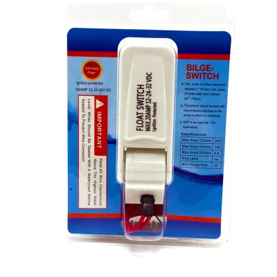 China Whaleflo hot selling 12V-32V DC 20 amps float switch /water level sensor float switch for bilge pump for sale
