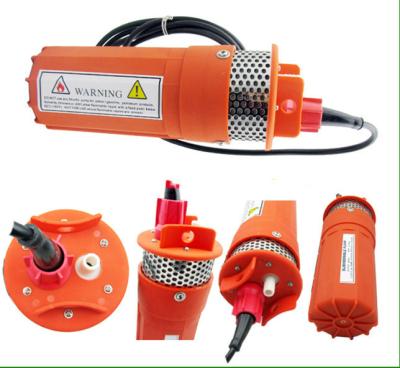 China Whaleflo orange color 12v Solar Electric Submersible Water Pump System Cheap Plastic Price With 6.0LPM Flow Rate for sale