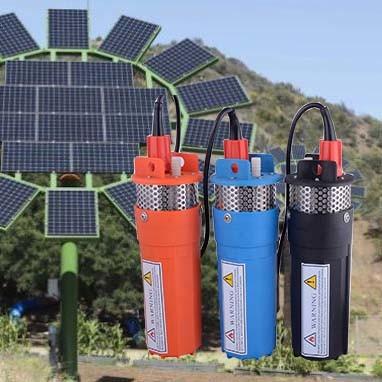 China Whaleflo orange/black/blue High Performance 12 V/24V Dc Solar Submersible Water Pump Price For Deep Well In Pakistan for sale