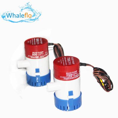 China Whaleflo 24V 750 G.P.H. Non-Automatic Mini Bilge Pump Head 3M for sale