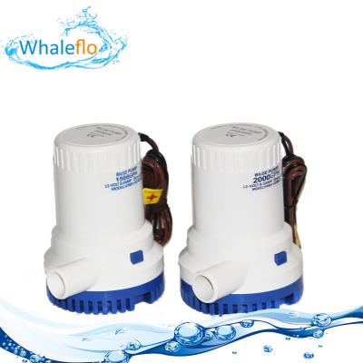 China Whaleflo 12V DC Non-Automatic Rule Marine Bilge Pump 2000 Gallon Per Hour for sale