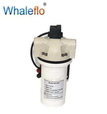 China Whaleflo 12V DC Liquid Transer Adblue Pump HV-25A 20-25L/Min 60-80PSI Diaphragm Diesel Pumps for sale