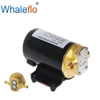 China Whaleflo 12v 24v 14LPM electric fuel oil transfer diesel gear pump for sale