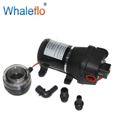 China Whaleflo  DC Electric Diaphragm Pump 12V High Flow 17PSI 10LPM Water Pump With Bypass cutoff pressure switch for sale