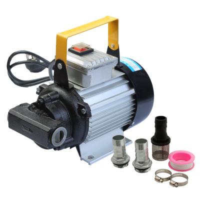 China Whaleflo Portable Electric Oil Pump 220v 60lpm Diesel Oil Pump for fueling diesel and kerosene for sale