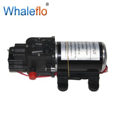 China Whaleflo Micro Electric Diaphragm Water Pump 65 PSI 6L/Min High Pressure Car Washing Spray Automatic Switch and Adapter for sale