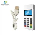 China Wi-Fi Connectivity Mini POS Terminal White Square Point Of Sale Terminal for sale