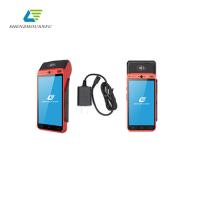 China Waterproof Mini POS Terminal Quad Core Processor With 3000mAh Battery for sale