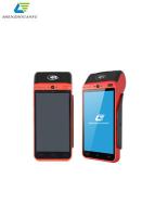 China LCD Mobile Android POS Terminal Flexibility Quad Core Processor for sale
