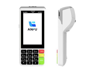 China Android 13 4.0 inch LCD QR code scanner card reader payment credit card pos terminal AF820 for sale