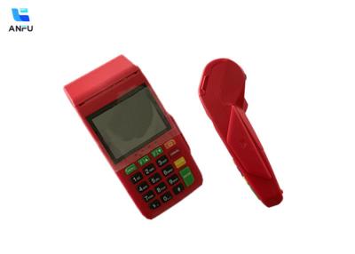 China NFC Handheld Mobile POS Terminal With Printer Wifi 2G 4G EMV PCI Certified for sale