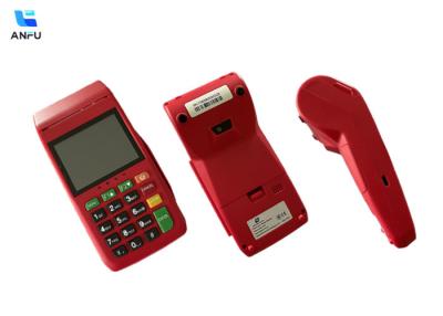 China Linux RTOS NFC Pos Terminal Sysyem Credit Card Debit Card Swipe Handheld Machine With Wifi Printer for sale