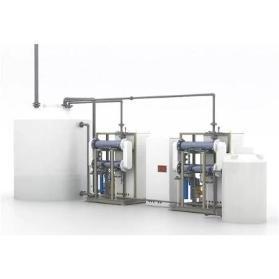 China Seawater Electrochlorination System Salt Water Chlorine Generator For Offshore Platform for sale