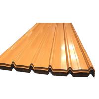 China DX51D DX52D Q195 Corrugated Steel Roof Panel Colour Coated Roofing Sheets for sale