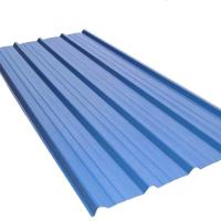 China DX51D DX52D Q195 Corrugated Steel Roof Panel Colour Coated Roofing Sheets for sale